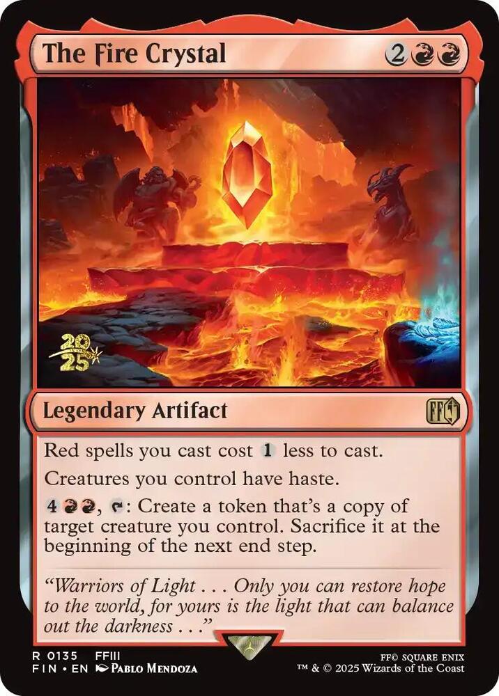 The Fire Crystal - Prerelease Cards - Magic: The Gathering - TCGplayer.com