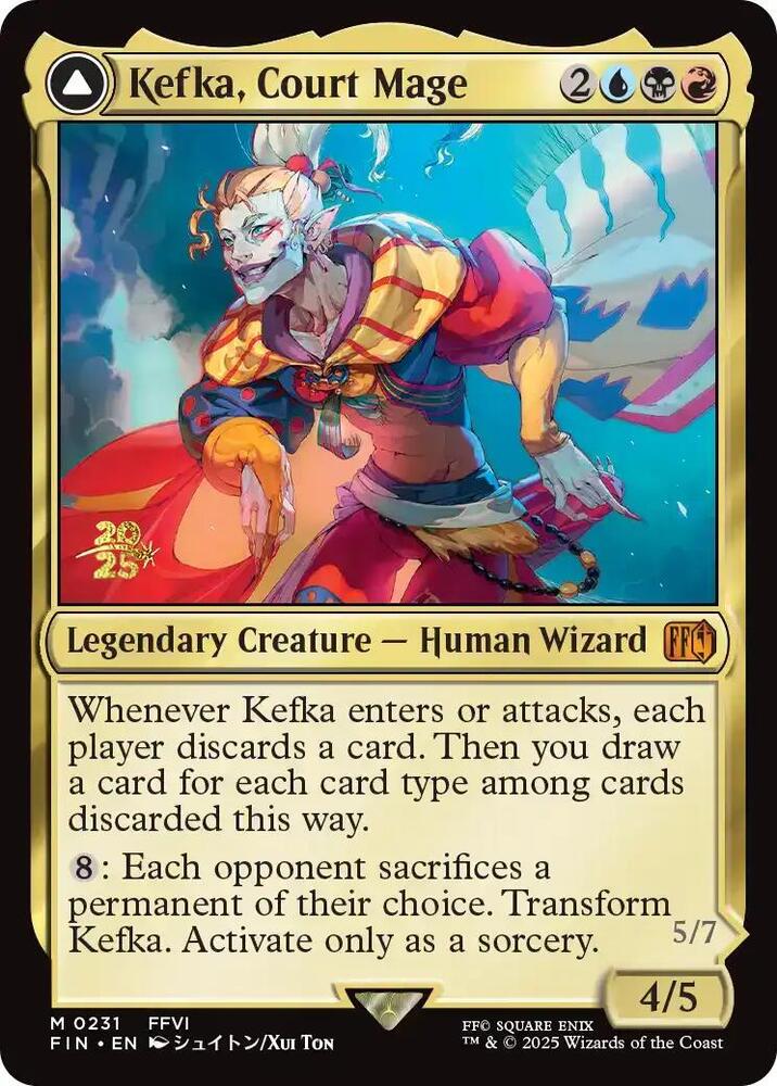 Kefka, Court Mage - Prerelease Cards - Magic: The Gathering - TCGplayer.com
