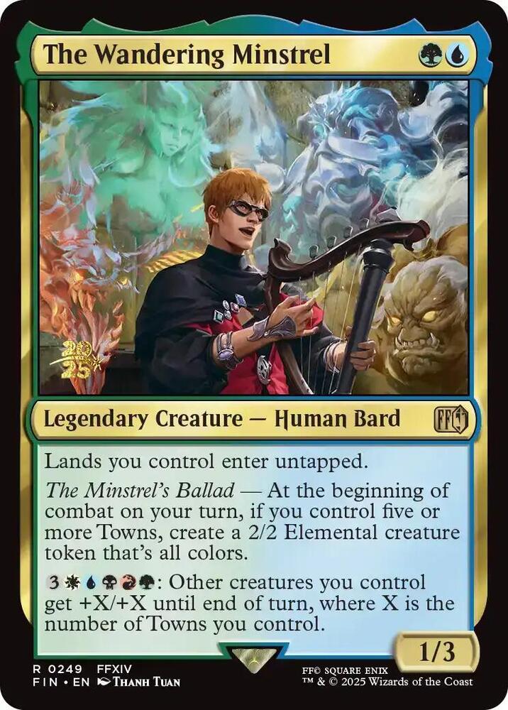 The Wandering Minstrel - Prerelease Cards - Magic: The Gathering ...