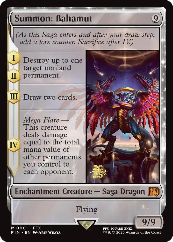 Summon: Bahamut - Prerelease Cards - Magic: The Gathering - TCGplayer.com