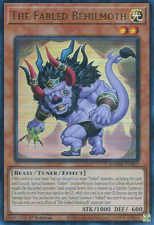 The Fabled Behilmoth - Battles of Legend: Monster Mayhem - YuGiOh ...