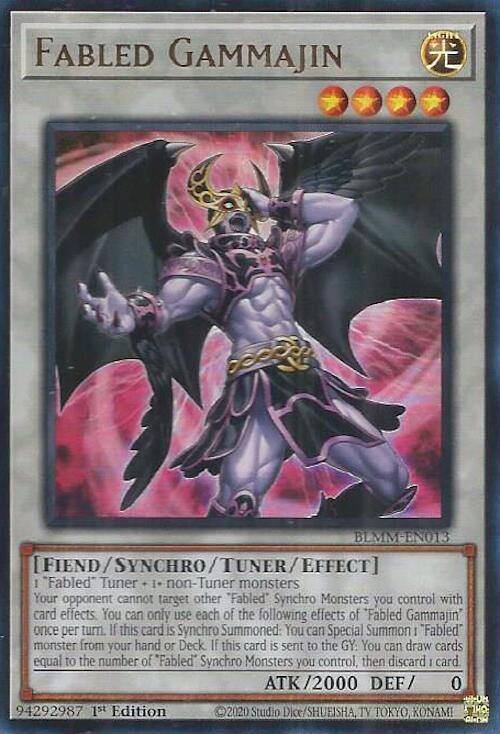 Fabled Gammajin - Battles of Legend: Monster Mayhem - YuGiOh ...