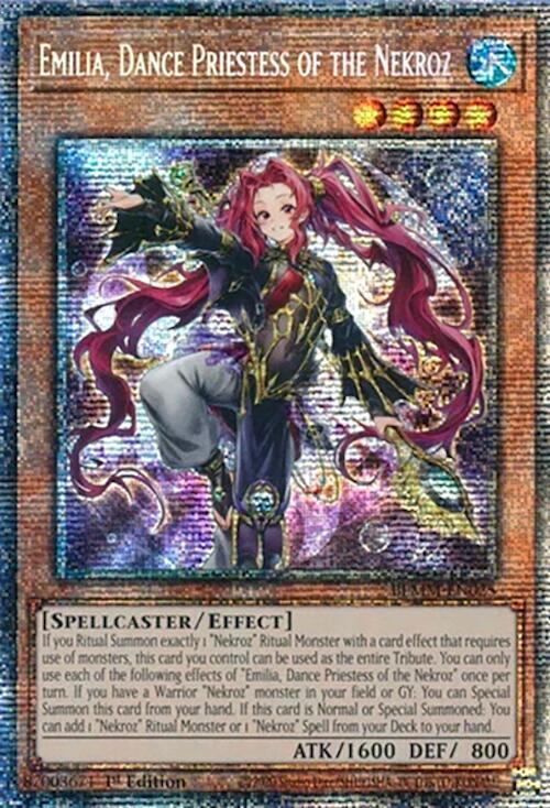 Emilia, Dance Priestess of the Nekroz (Starlight Rare) - Battles of ...