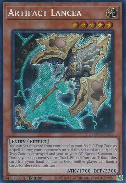 Artifact Lancea - Battles of Legend: Monster Mayhem - YuGiOh ...