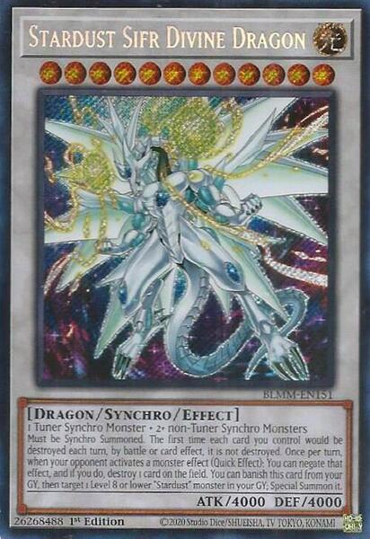Stardust Sifr Divine Dragon - Battles of Legend: Monster Mayhem ...