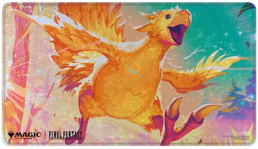 FINAL FANTASY Holofoil Playmat for Magic: The Gathering - Premium Traveling Chocobo - Ultra Pro ...