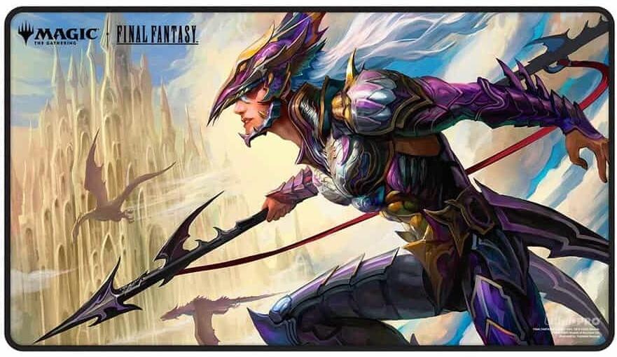 FINAL FANTASY Black Stitched Playmat for Magic: The Gathering - Premium ...