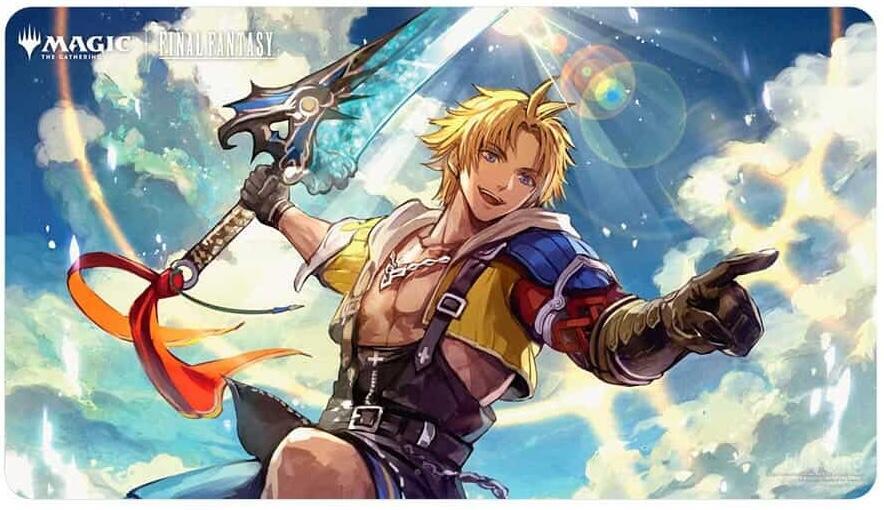FINAL FANTASY Playmat for Magic: The Gathering - Commander Tidus, Yuna ...
