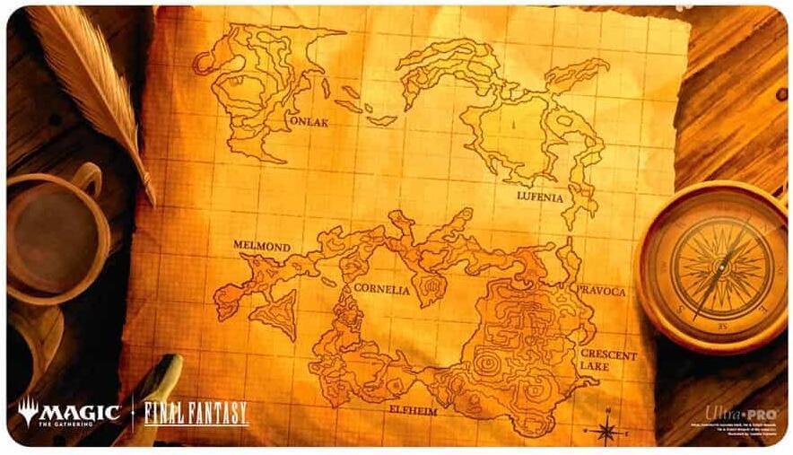 FINAL FANTASY Playmat for Magic: The Gathering - World Map - Ultra Pro ...