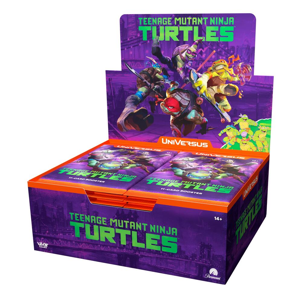 Teenage Mutant Ninja Turtles Booster Box - Teenage Mutant Ninja Turtles ...