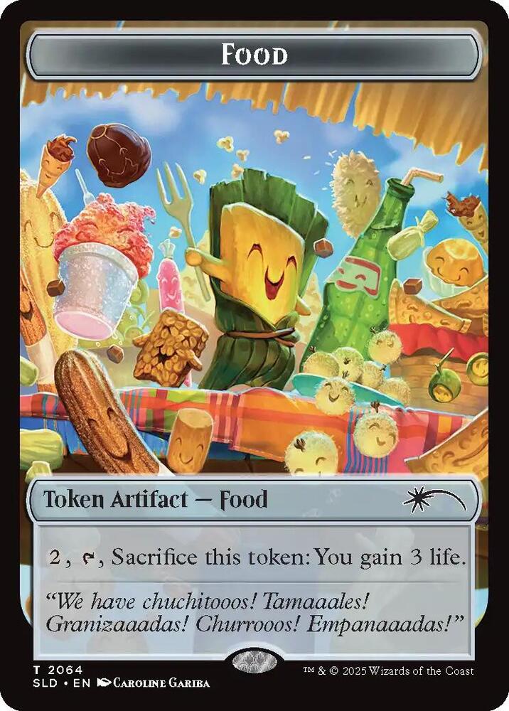 Food Token (2064) - Secret Lair Drop Series - Magic: The Gathering ...