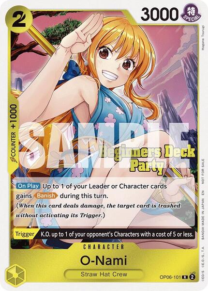 O-Nami (Beginners Deck Party [ST-23] - [ST-28] Participation Pack ...
