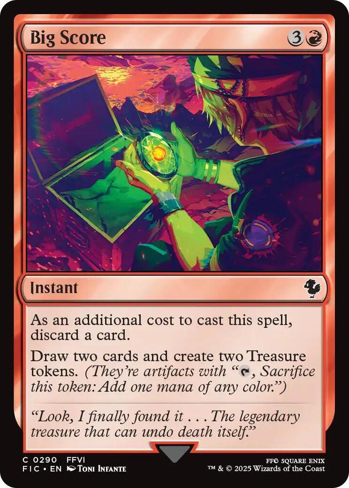 Big Score (Surge Foil) - Commander: FINAL FANTASY - Magic: The ...