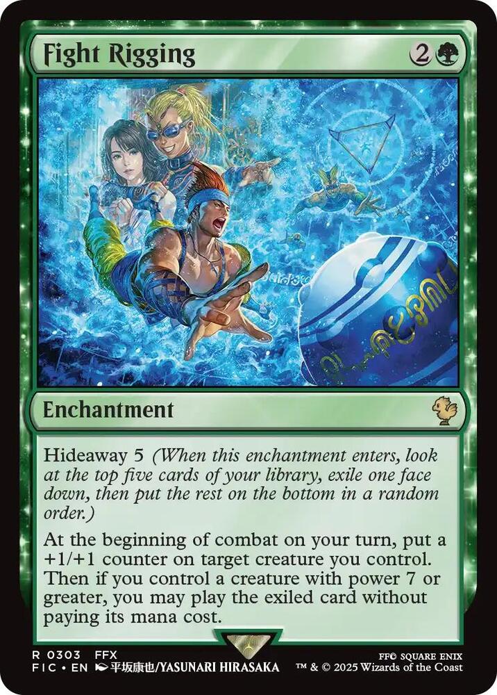 Fight Rigging (Surge Foil) - Commander: FINAL FANTASY - Magic: The ...