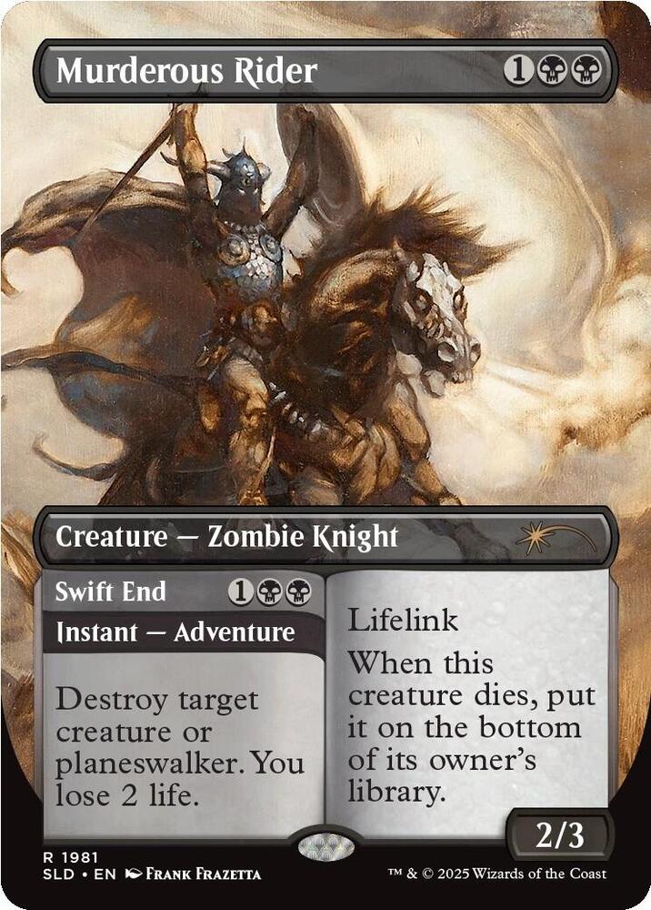 Murderous Rider (1981) - Secret Lair Drop Series - Magic: The Gathering ...