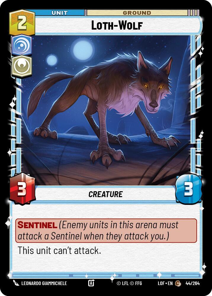 Loth-Wolf - Legends of the Force - Star Wars: Unlimited - TCGplayer.com