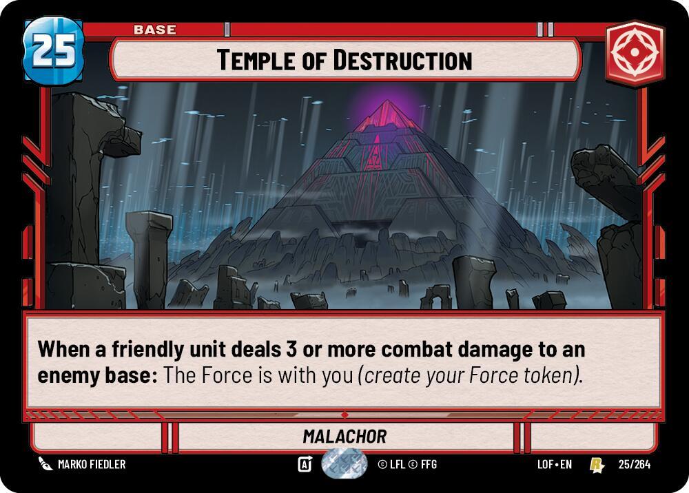 Temple of Destruction - Legends of the Force - Star Wars: Unlimited ...