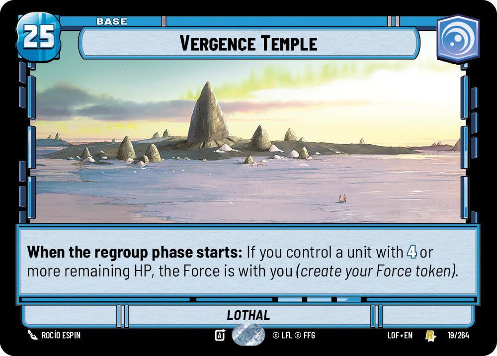 Vergence Temple - Legends of the Force - Star Wars: Unlimited ...