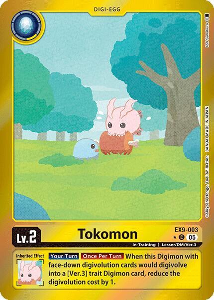 Tokomon (Limited Foil) - Versus Monsters - Digimon Card Game ...