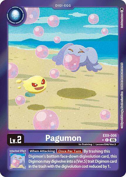 Pagumon (Limited Foil) - Versus Monsters - Digimon Card Game ...