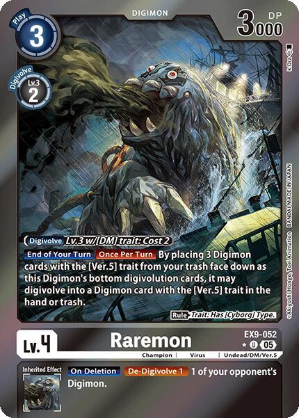 Raremon (Limited Foil) - Versus Monsters - Digimon Card Game ...