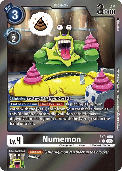 Numemon (Limited Foil) - Versus Monsters - Digimon Card Game ...