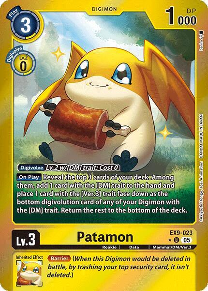 Patamon (Limited Foil) - Versus Monsters - Digimon Card Game ...