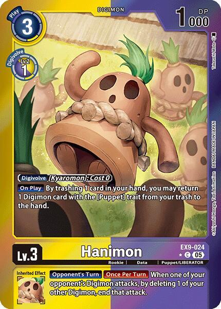 Hanimon (Limited Foil) - Versus Monsters - Digimon Card Game ...