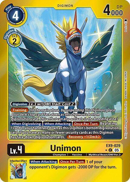 Unimon (Limited Foil) - Versus Monsters - Digimon Card Game - TCGplayer.com