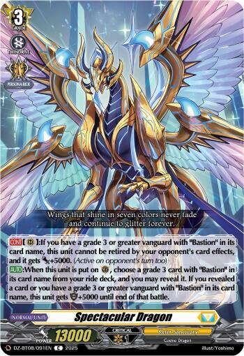 Spectacular Dragon - DZ-BT08: Knights 0f Rebirth - Cardfight Vanguard - TCGplayer.com