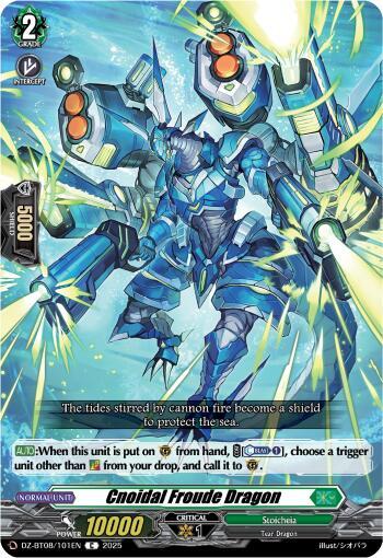 Cnoidal Froude Dragon - DZ-BT08: Knights 0f Rebirth - Cardfight Vanguard - TCGplayer.com