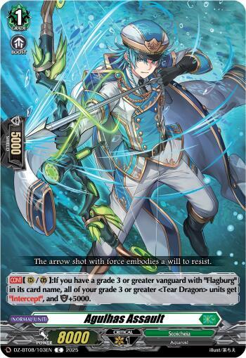 Agulhas Assault - DZ-BT08: Knights 0f Rebirth - Cardfight Vanguard - TCGplayer.com