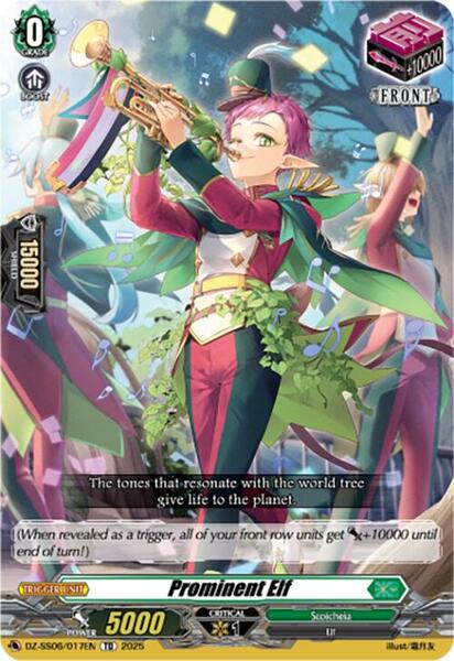 Prominent Elf - DZ-SS06: Master Deckset -Urara Haneyama- - Cardfight Vanguard - TCGplayer.com