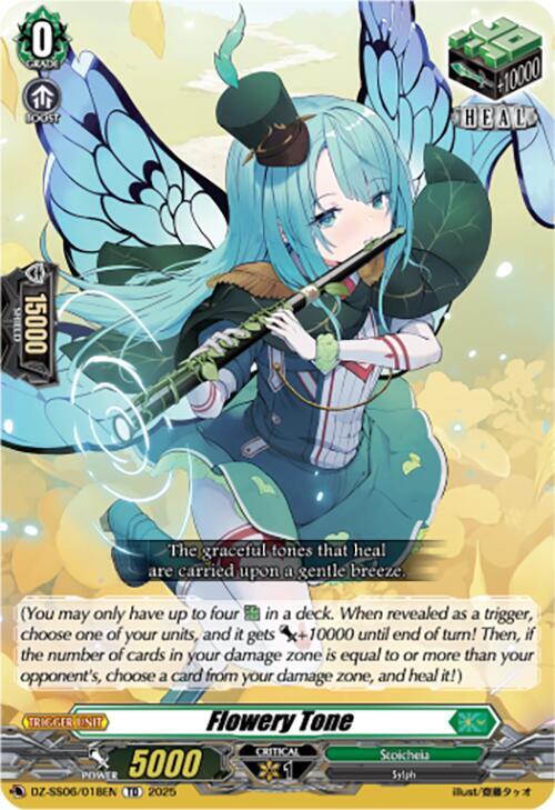 Flowery Tone - DZ-SS06: Master Deckset -Urara Haneyama- - Cardfight Vanguard - TCGplayer.com