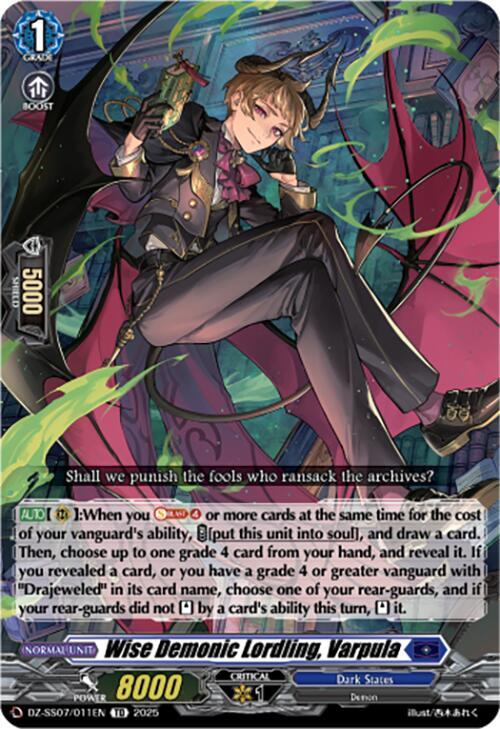 Wise Demonic Lordling, Varpula - DZ-SS07: Master Deckset -Michiru Hazama- - Cardfight Vanguard ...