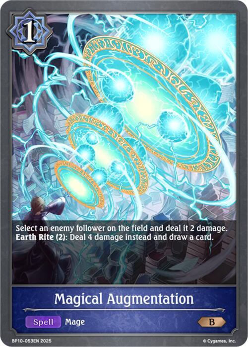 Magical Augmentation - BP10: Gods of the Arcana - Shadowverse: Evolve ...