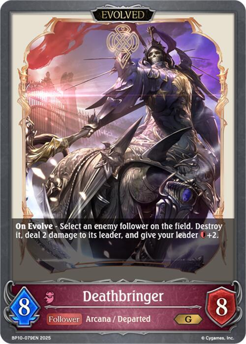 Deathbringer (Evolved) - BP10: Gods of the Arcana - Shadowverse: Evolve - TCGplayer.com