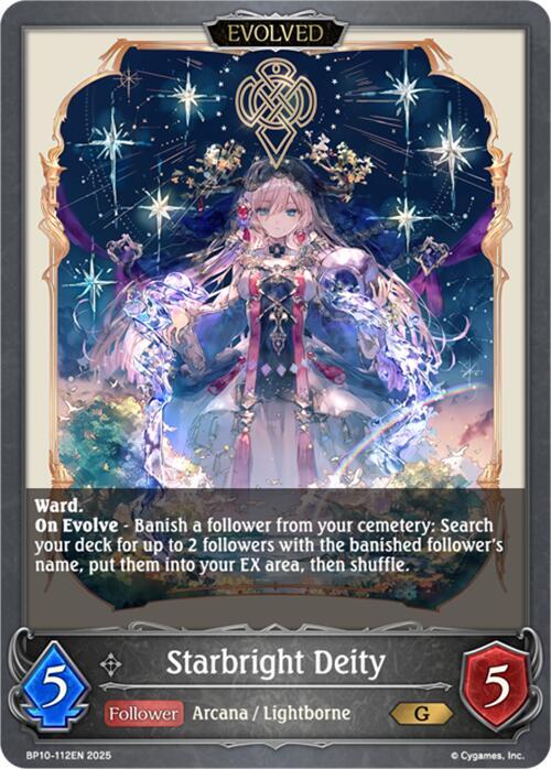 Starbright Deity (Evolved) - BP10: Gods of the Arcana - Shadowverse: Evolve - TCGplayer.com