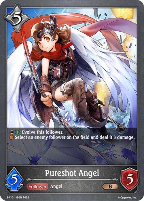 Pureshot Angel - BP10: Gods of the Arcana - Shadowverse: Evolve ...