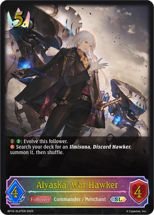 Alyaska, War Hawker (SL) - BP10: Gods of the Arcana - Shadowverse: Evolve - TCGplayer.com