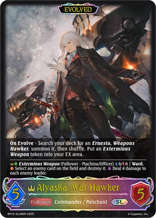Alyaska, War Hawker (Evolved) (SL) - BP10: Gods of the Arcana - Shadowverse: Evolve - TCGplayer.com