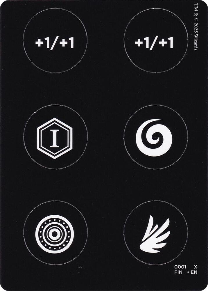 Punch Card Token (0001 // 0002) - FINAL FANTASY - Magic: The Gathering ...