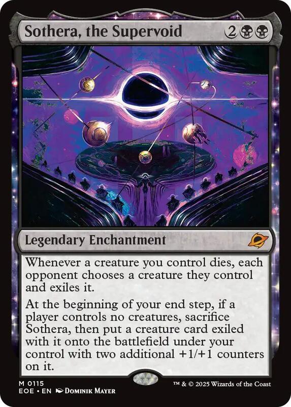 Sothera, the Supervoid - Edge of Eternities - Magic: The Gathering ...