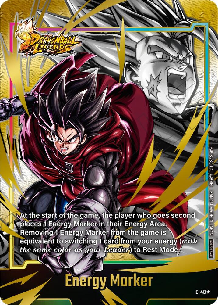 Energy Marker (E-40) (Gold) - Fusion World Energy Markers - Dragon Ball ...