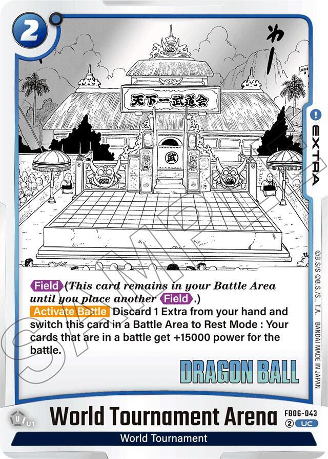 World Tournament Arena - Manga Booster 01 - Dragon Ball Super: Fusion ...