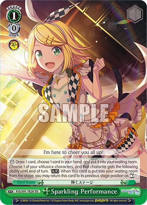 Sparkling Performance - HATSUNE MIKU: COLORFUL STAGE! - Weiss Schwarz ...