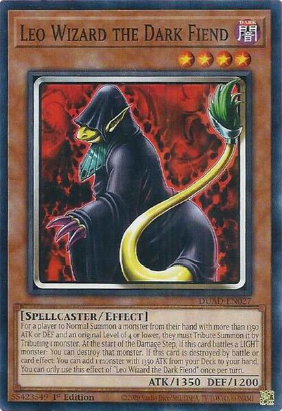 Leo Wizard the Dark Fiend - Duelist's Advance - YuGiOh - TCGplayer.com