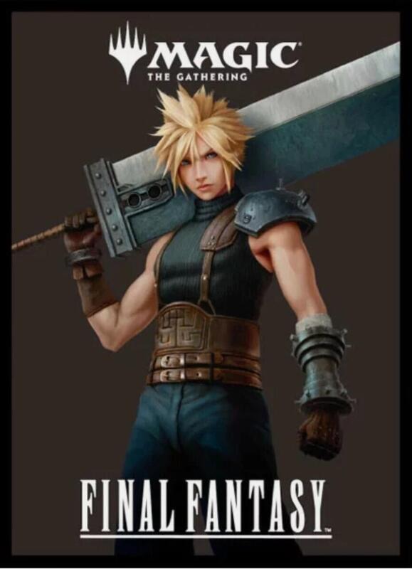 Magic: The Gathering Player's Card Sleeve - FINAL FANTASY - Cloud ...