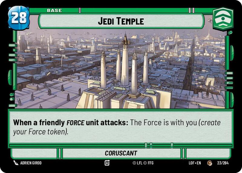 Jedi Temple // Shield - Legends of the Force - Star Wars: Unlimited ...