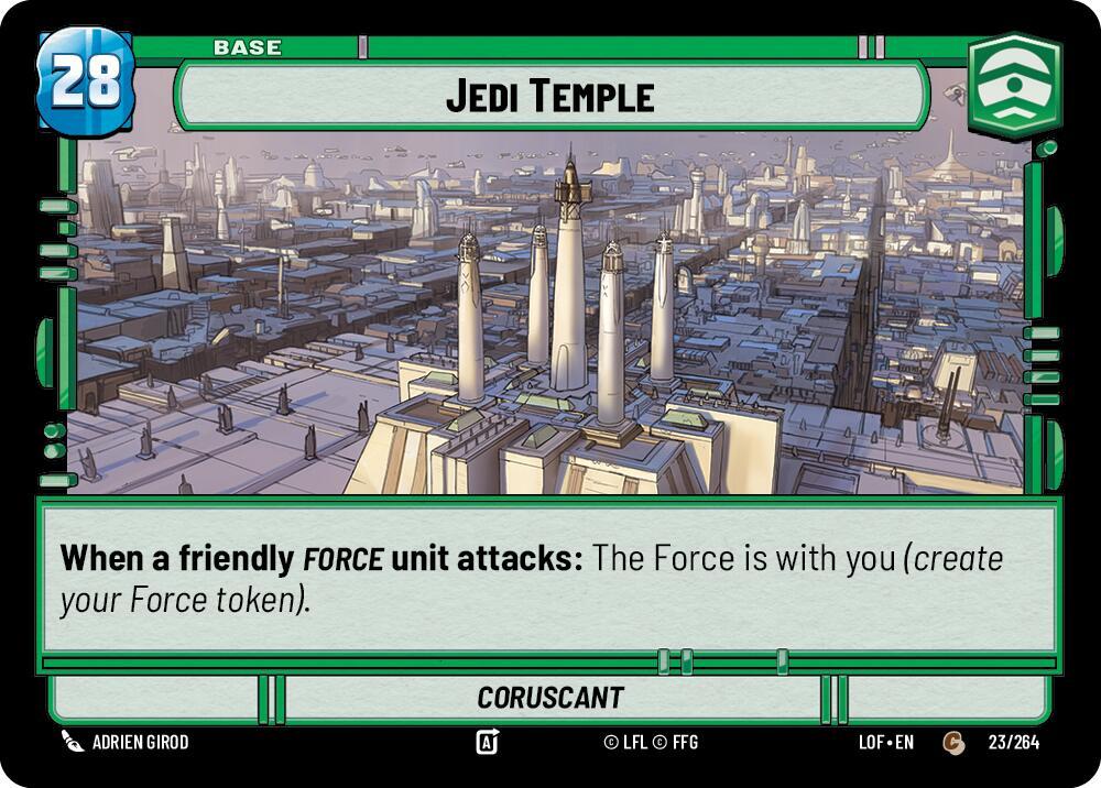 Jedi Temple // Force - Legends of the Force - Star Wars: Unlimited ...